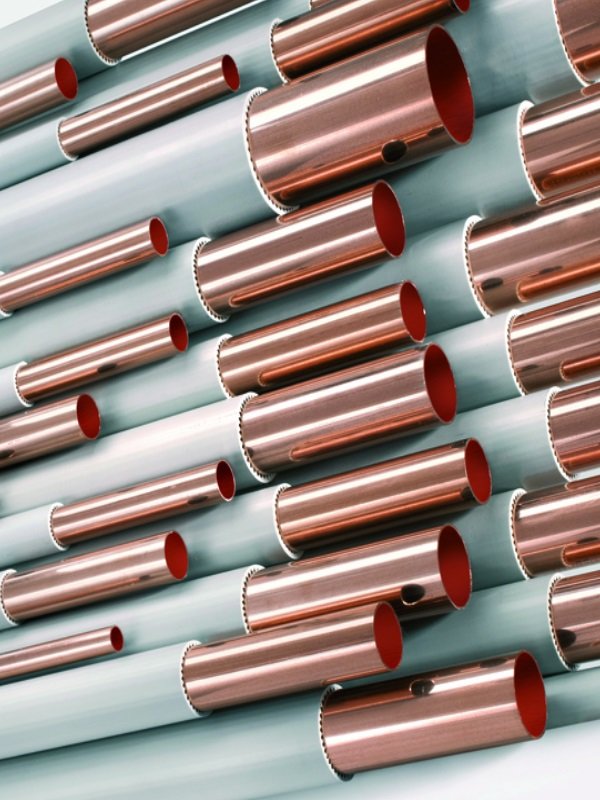 Kupferrohr Sanco-DVGW EN 1057 28 x1.0mm halbhart in 5m Stangen R250