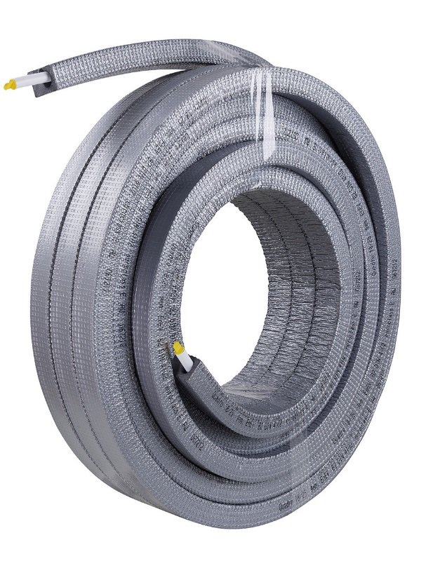 MS-Verbundrohr Alpex F50 Profi 16x2.0mm m.26mm Dämmung exzentrisch,im ...